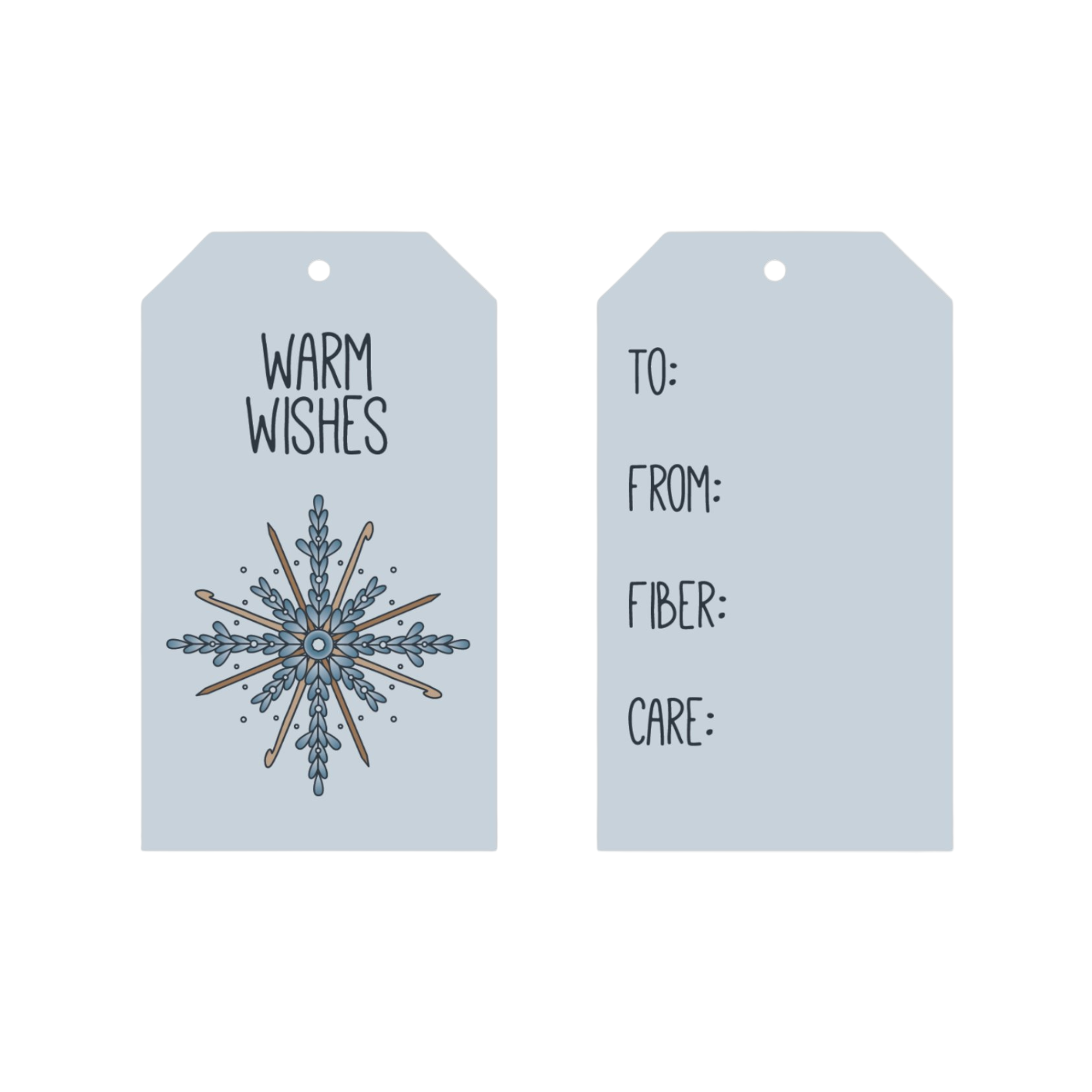 Warm Wishes Gift Tags – Camp Stitchwood