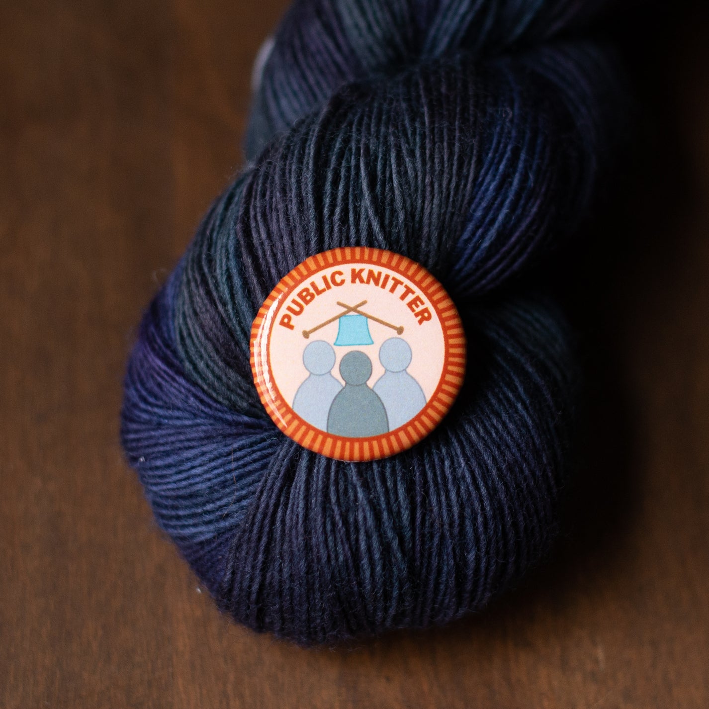 Public Knitter Merit Badge – Camp Stitchwood